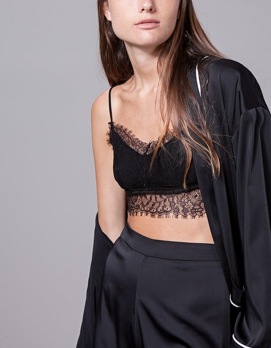 Bralettes E Bandeaus Mulher Stradivarius Portugal