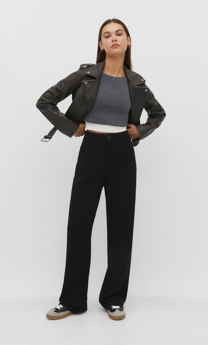 Womens Trousers Stradivarius United Kingdom