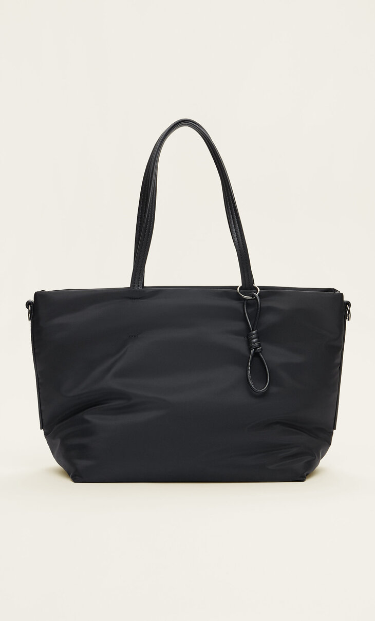 Basic Fabric Tote Bag Womens Fashion Stradivarius Indonesia