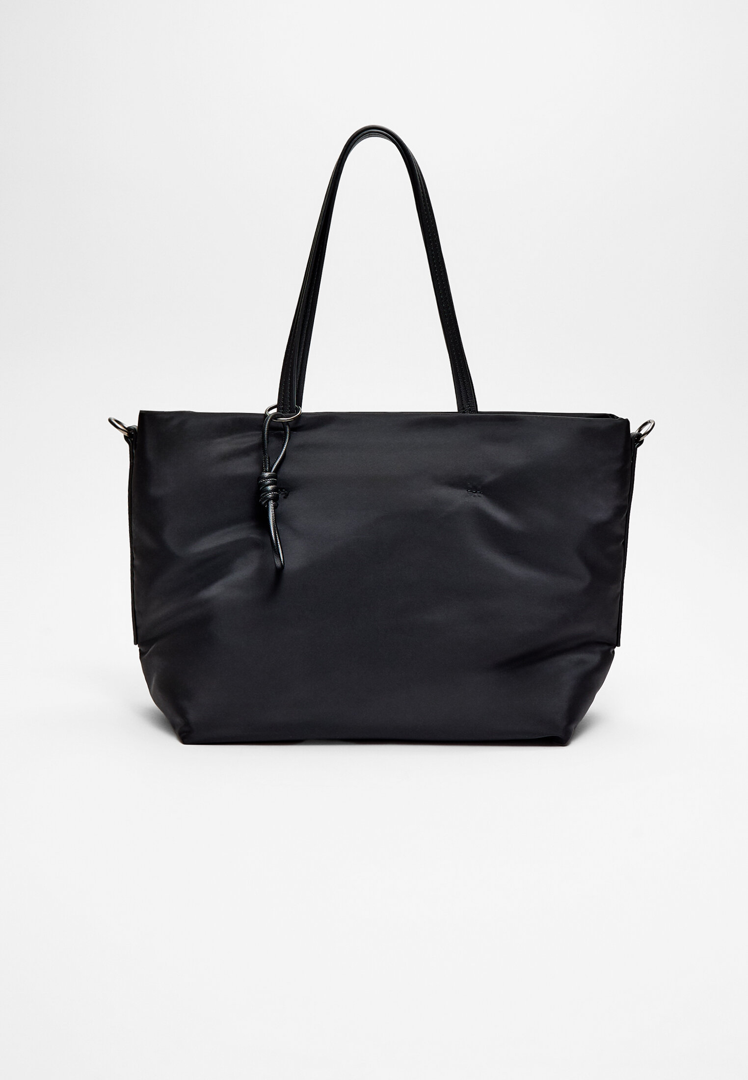 Basic Fabric Tote Bag Womens Fashion Stradivarius Montenegro