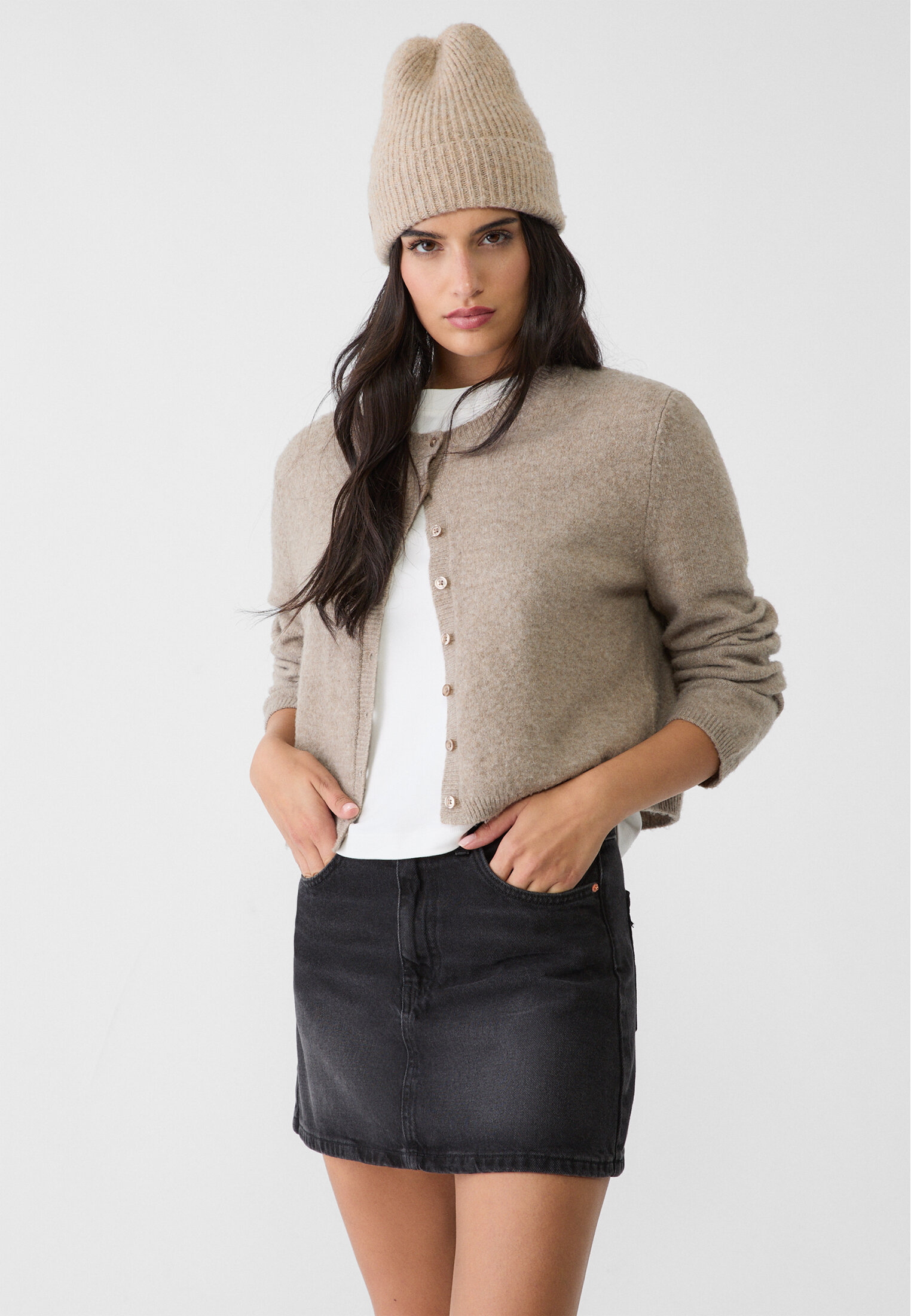 Falda mini denim | Stradivarius Mexico