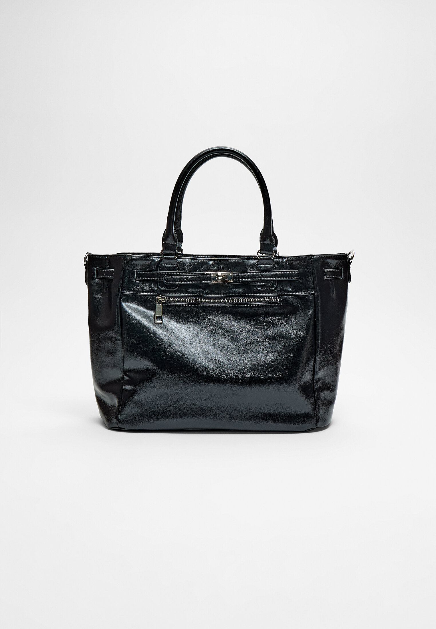 Buckled Tote Bag Womens Fashion Stradivarius Armenia