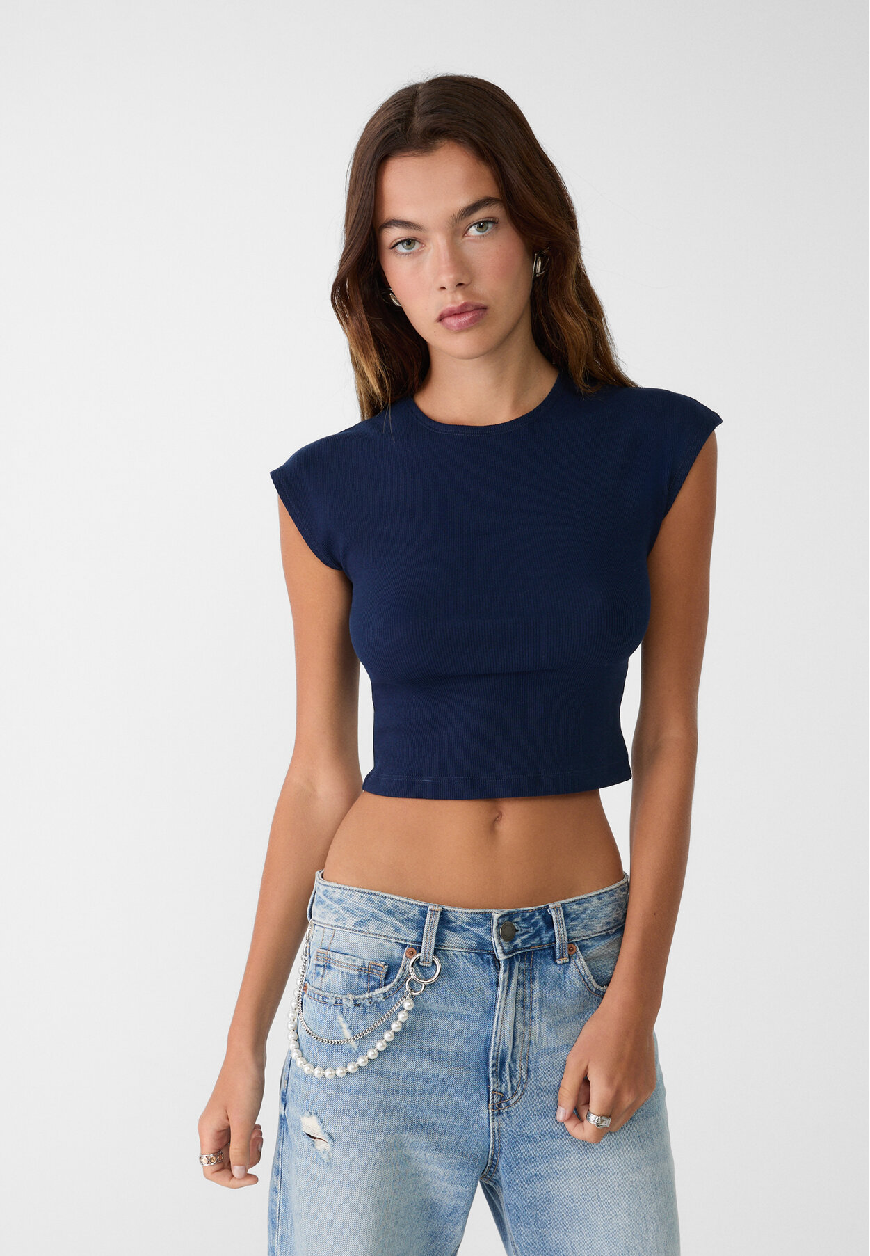 Women’s short sleeve T-shirts | Stradivarius Spain