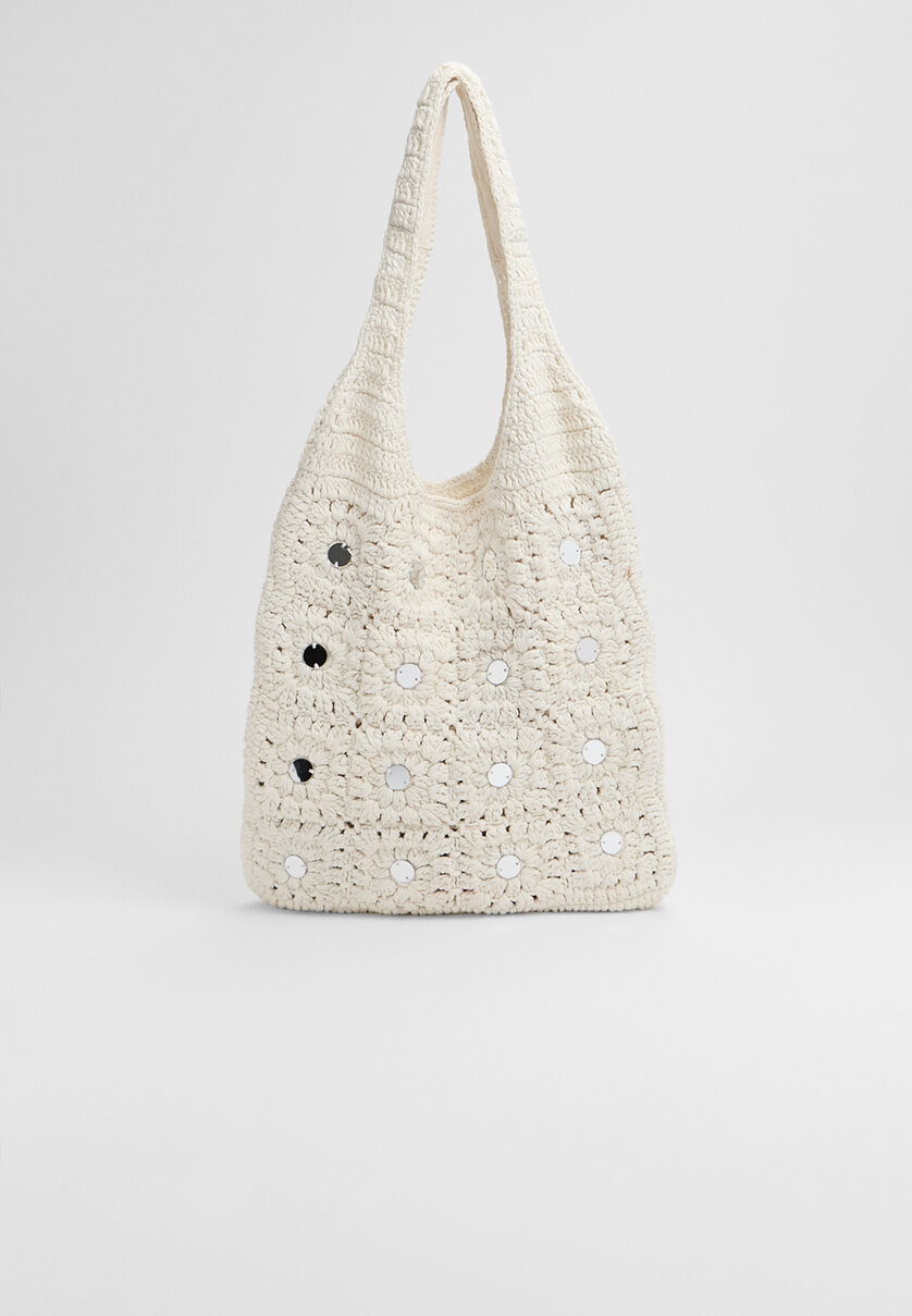 Shopper crochet espejos | Stradivarius Islas Canarias