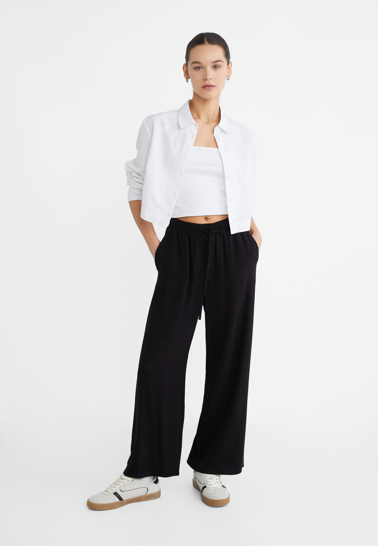 Rustic Culottes Womens Fashion Stradivarius Worldwide