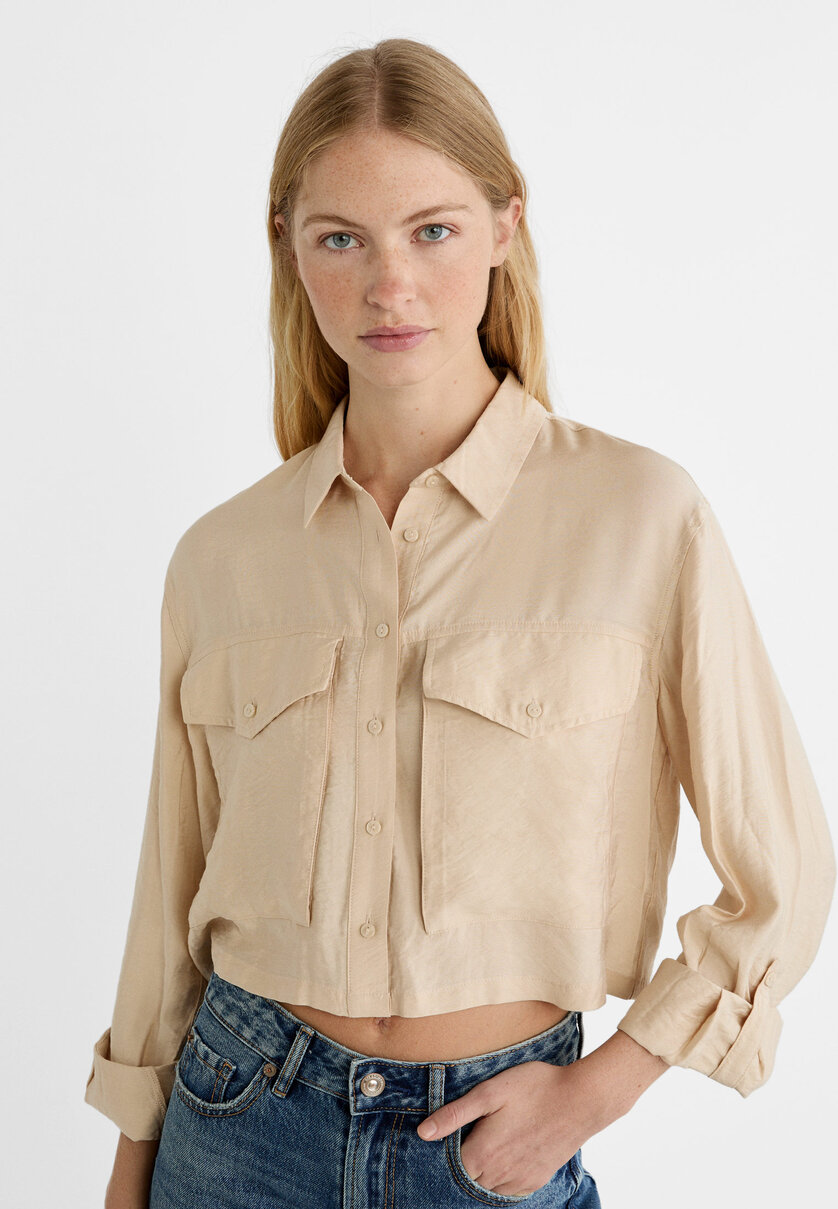 Shirts And Blouses For Women Summer Fashion 2024 Stradivarius Worldwide