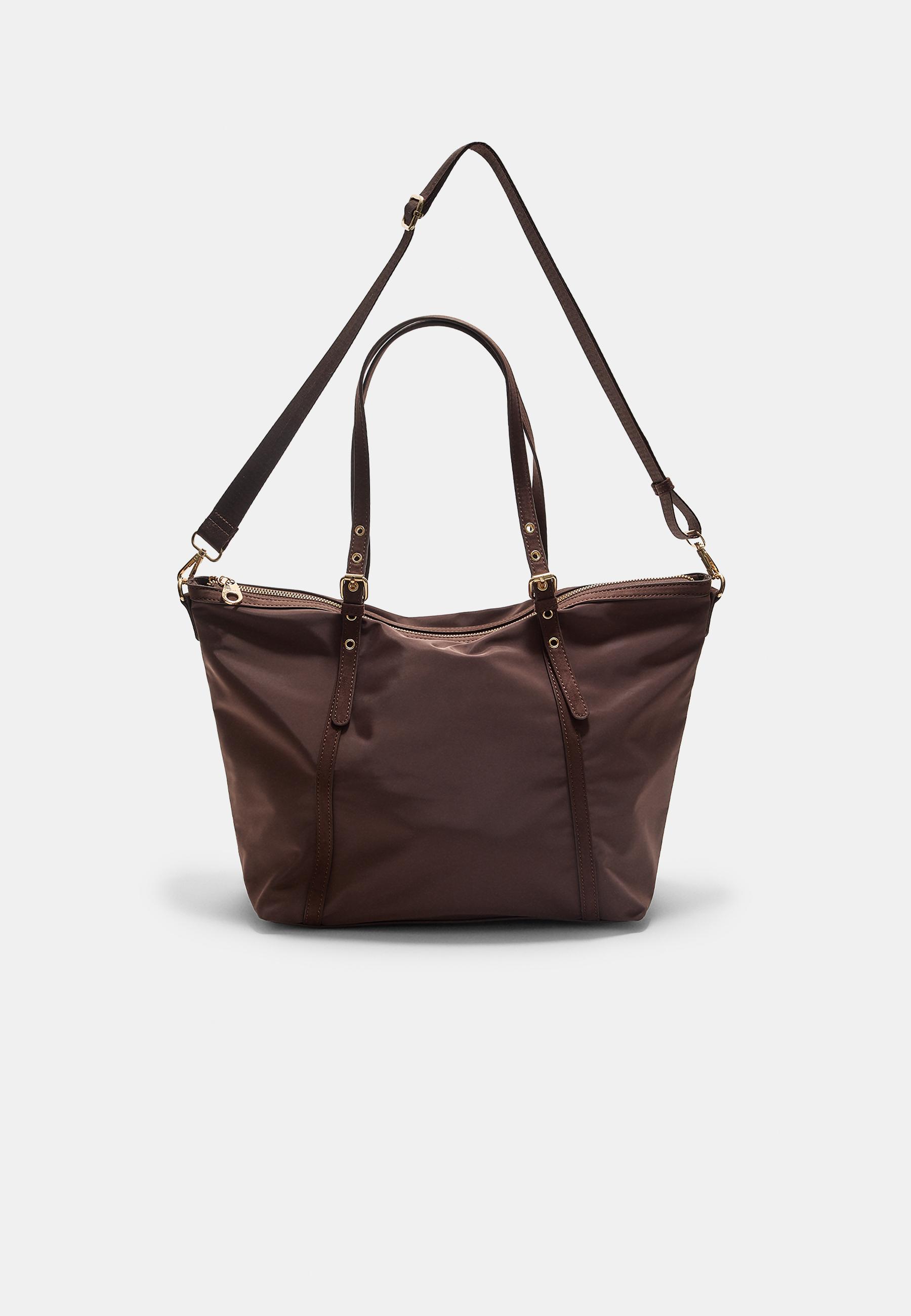 Kombine shopper çanta - Kadın Moda | Stradivarius Türkiye