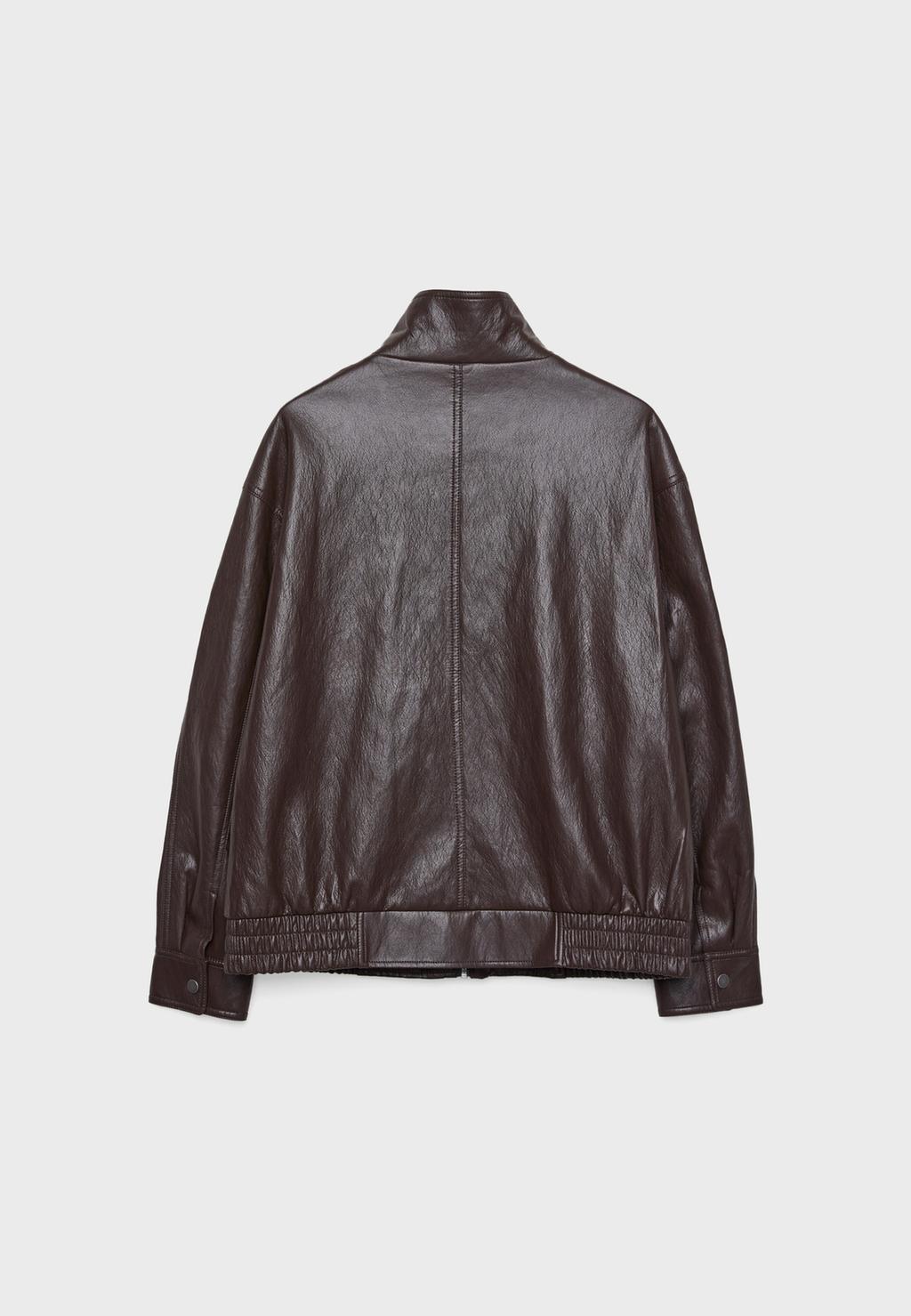 Chaquetas Efecto Piel | Stradivarius Guatemala