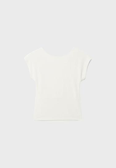 Open-back T-shirt - Women's fashion | Stradivarius United States