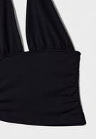Gathered halter top - Women's fashion | Stradivarius United Kingdom