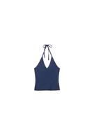 Strappy polyamide top - Women's fashion | Stradivarius United States