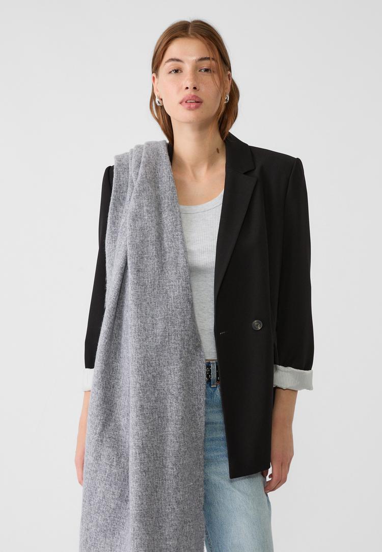 Brushed thread scarf - Women's fashion | Stradivarius United States